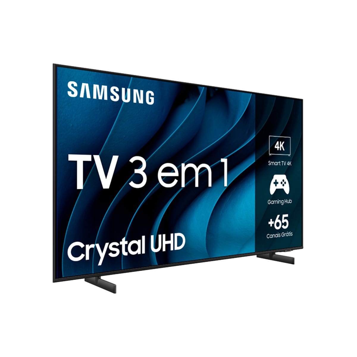 Samsung Smart TV 65 polegadas Crystal UHD 4K 65CU8000 2023 - lojaibyte