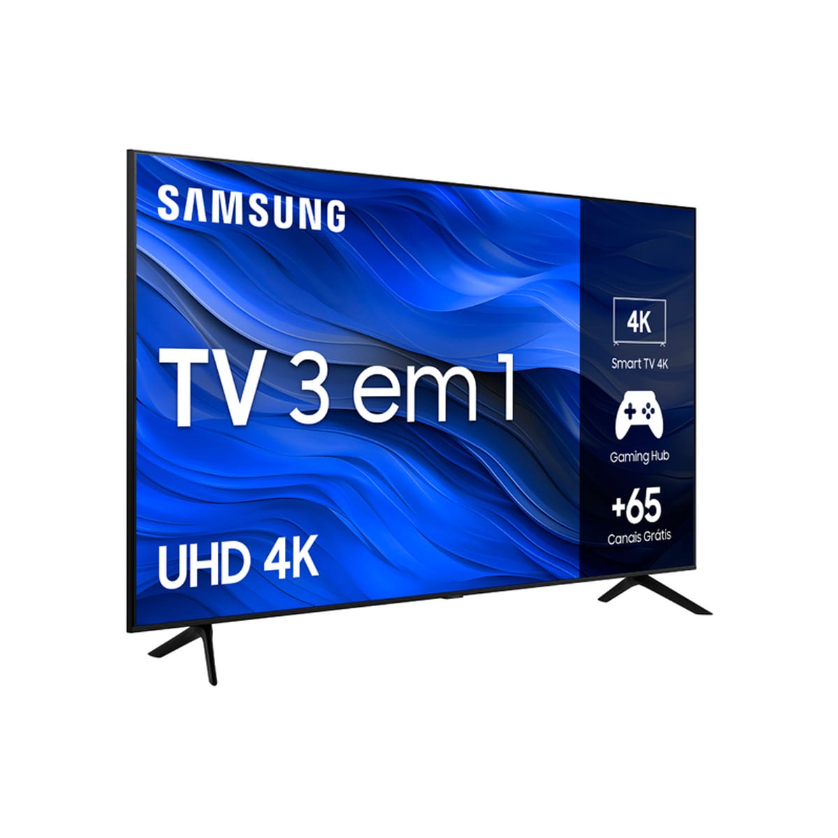 Samsung Smart TV 43 polegadas UHD 4K 43CU7700 2023 - lojaibyte