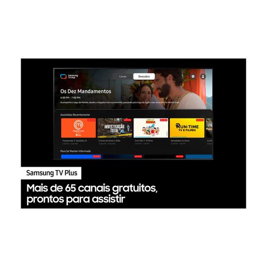 Samsung Smart TV 50 polegadas UHD 4K 50CU7700 2023 - lojaibyte
