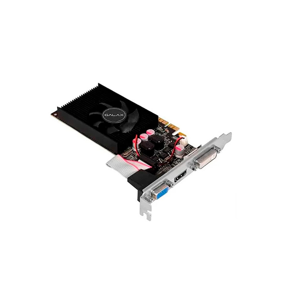 Placa de Vídeo Galax GeForce 210, 1GB DDR3, 64 bits - lojaibyte