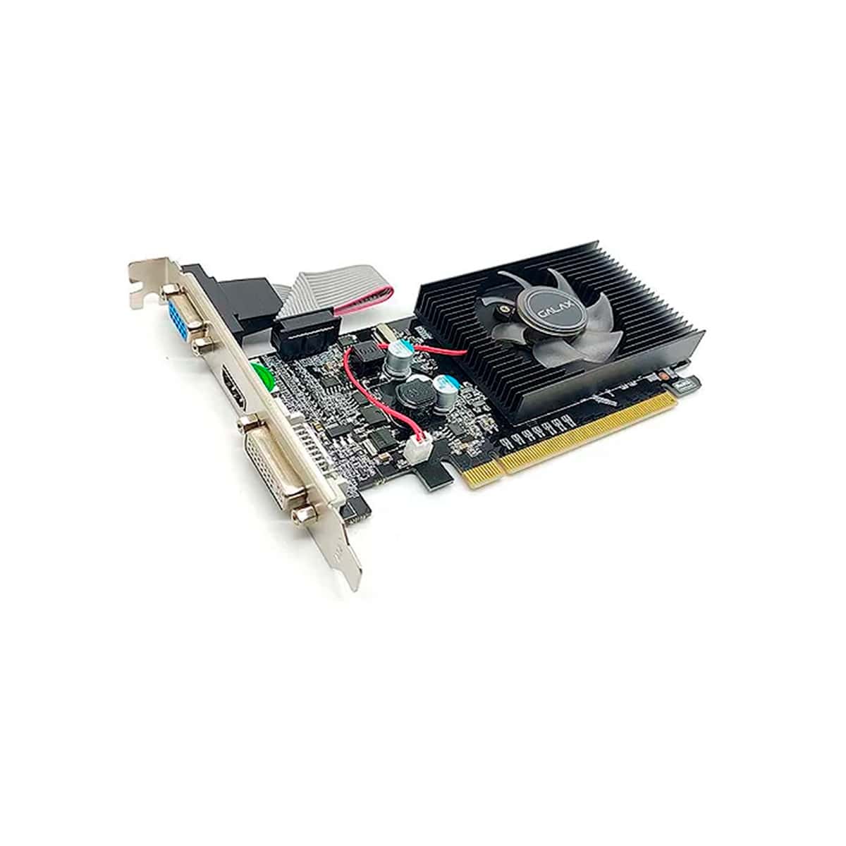 Placa de Vídeo Galax GeForce 210, 1GB DDR3, 64 bits - lojaibyte