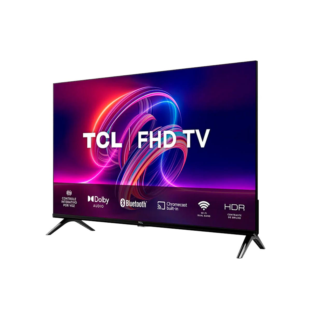 Smart TV 43" TCL LED Full HD 43S5400A Android TV Wi-Fi - lojaibyte