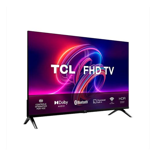 Smart TV 43" TCL LED Full HD 43S5400A Android TV Wi-Fi - lojaibyte