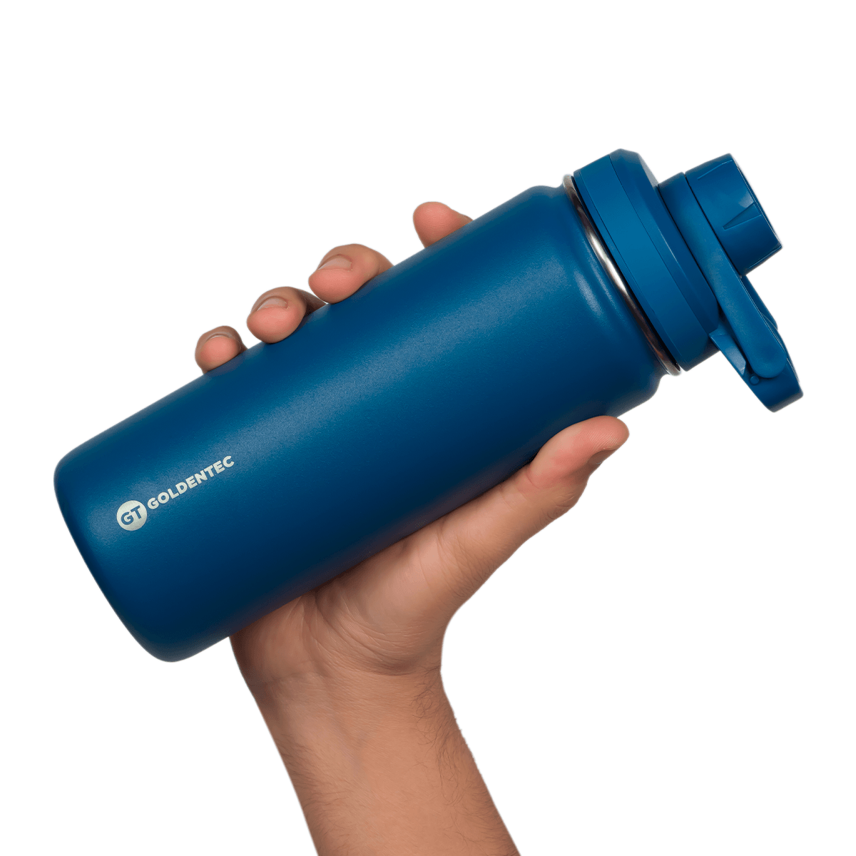 Garrafa Térmica Inox 500ml Azul marinho GT - lojaibyte