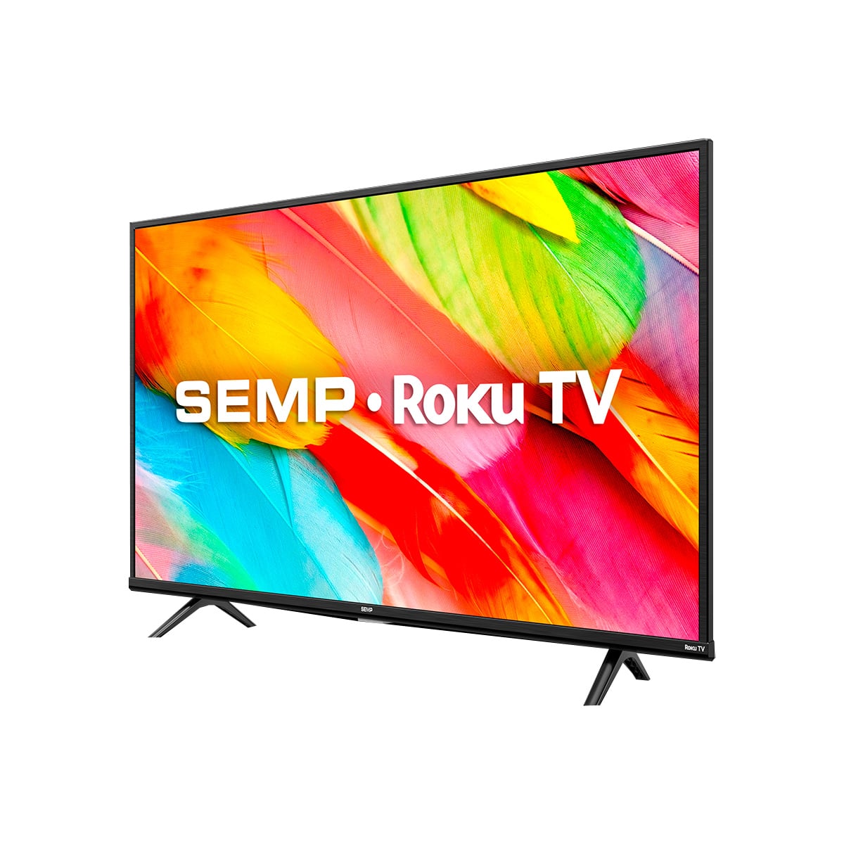 Smart TV 32" Semp TCL LED HD 32R6500 Roku Wi-Fi 3 HDMI - lojaibyte