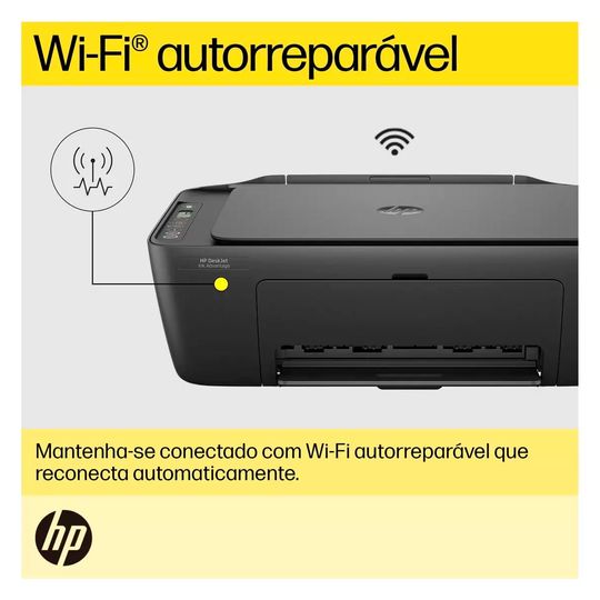 Impressora Multifuncional HP Deskjet Ink Advantage 2874 - lojaibyte