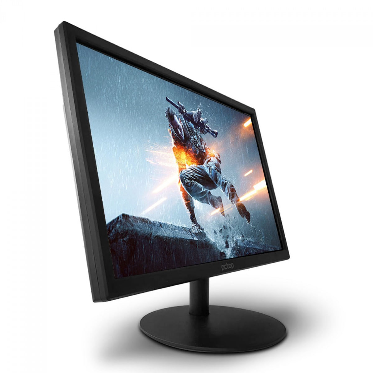 Monitor Gamer PCTop 18.5" LED Slim 60Hz 5Ms HDMI - lojaibyte