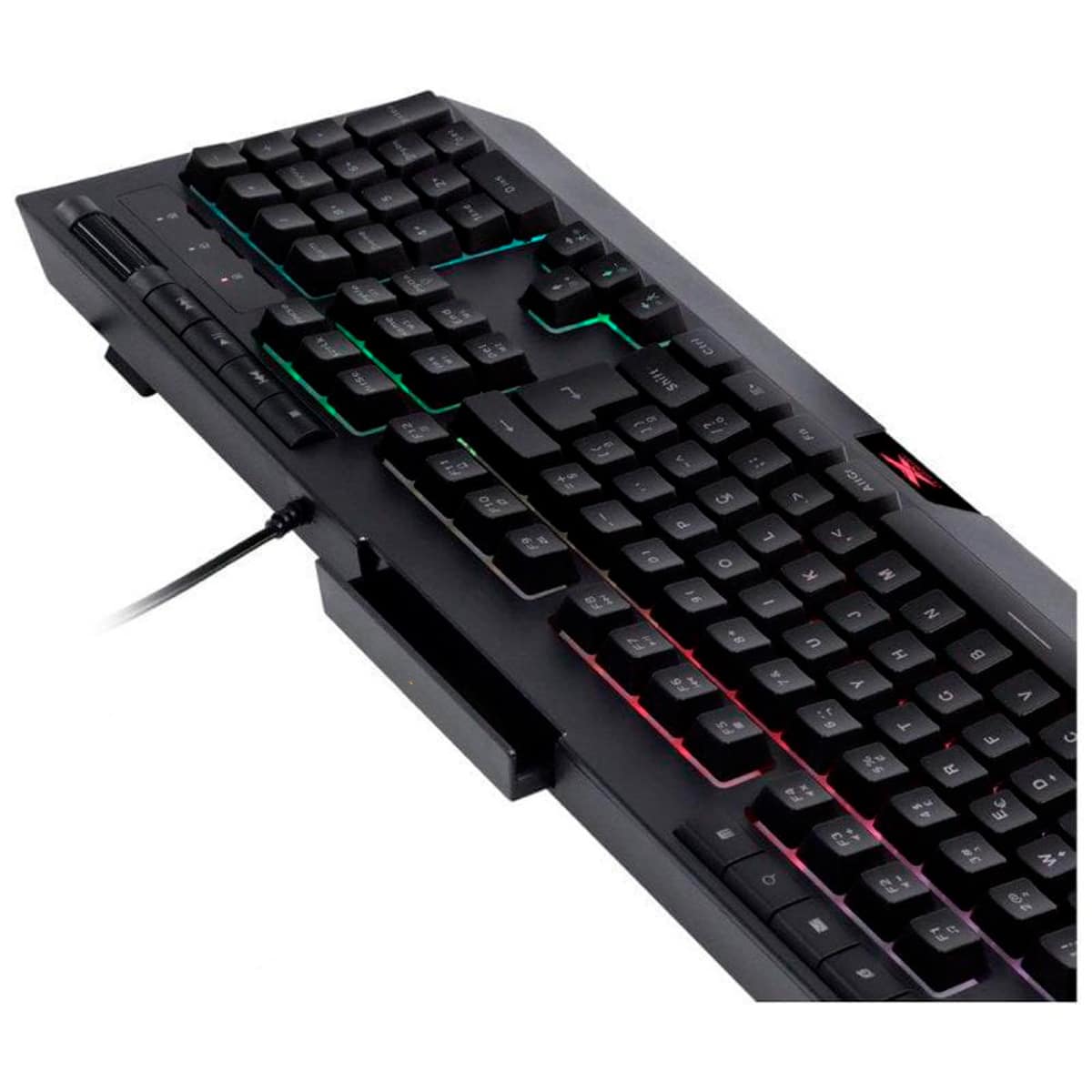 Teclado Gamer Vinik Protector LED Multimídia USB - lojaibyte