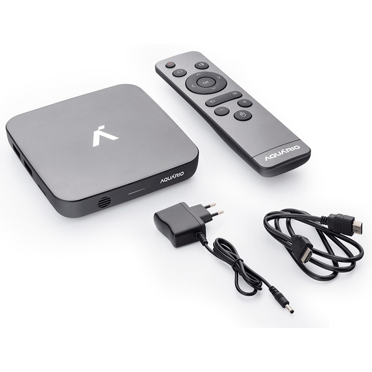 Smart TV Box Aquário 4K 16GB Android 11 STV3000PLUS - lojaibyte