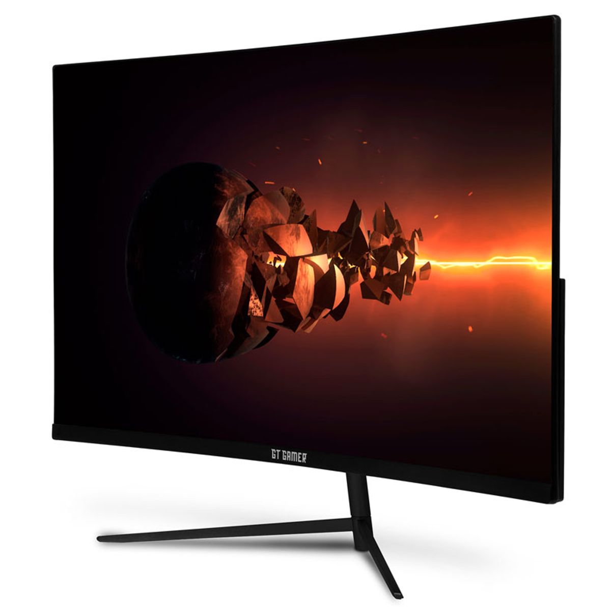 Monitor 27" Widescreen 144Hz Curvo Full HD Goldentec - lojaibyte